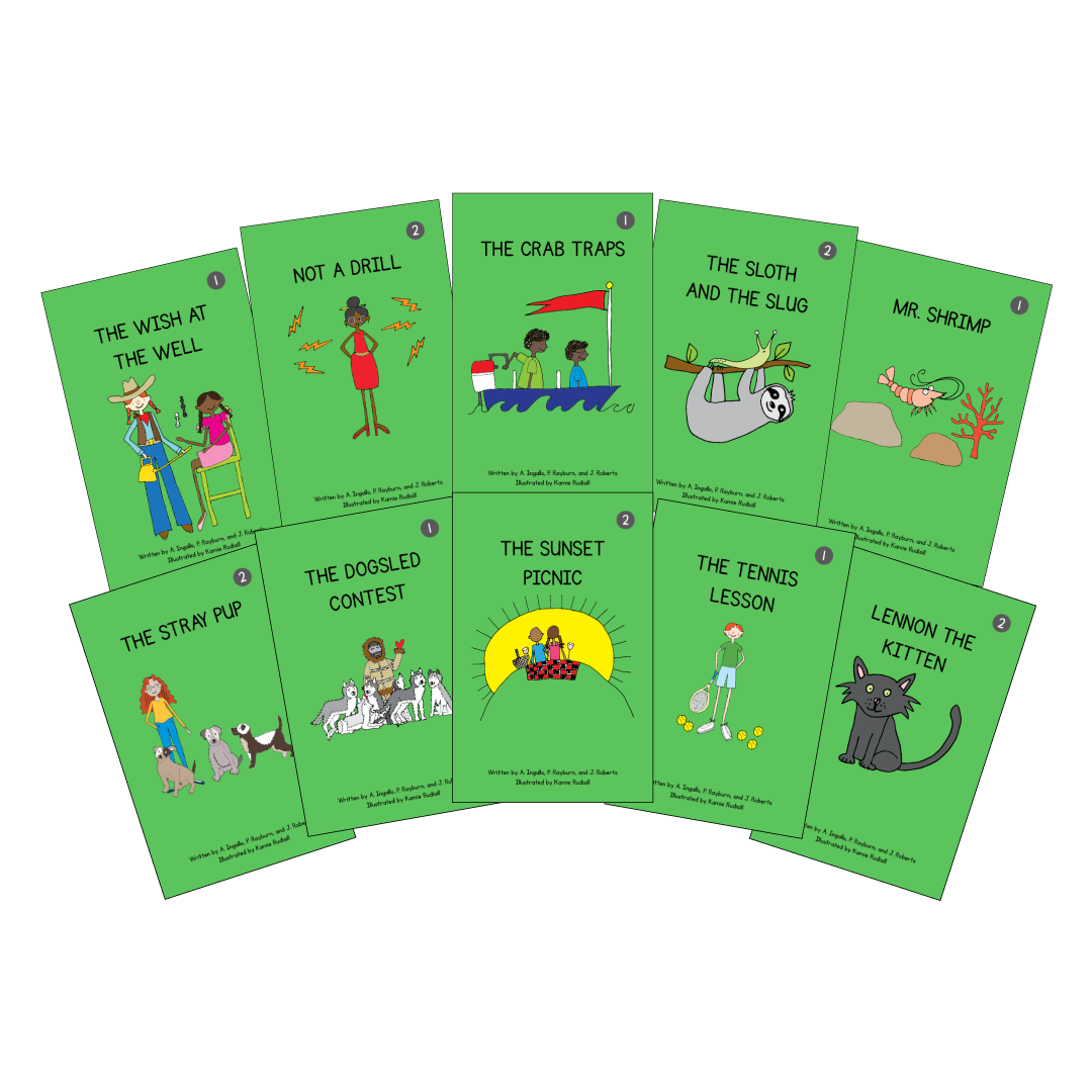Decodable Books Blends - Set 3 - Ready Reader Decodables